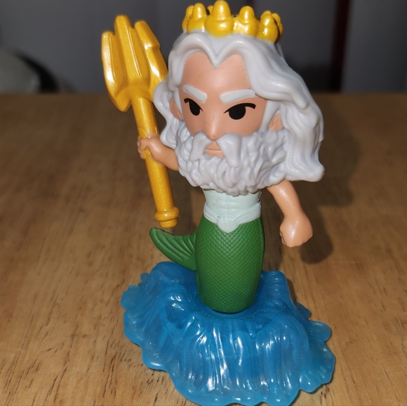 Disney | Toys | 222 Disneys Little Mermaid King Triton Mcdonalds Happy ...